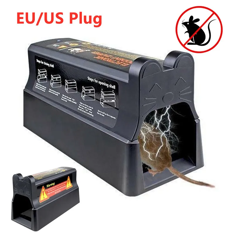 Household-Electric-Mouse-Rat-Trap-Mouse-Killer-Electronic-Rodent-Mouse ...