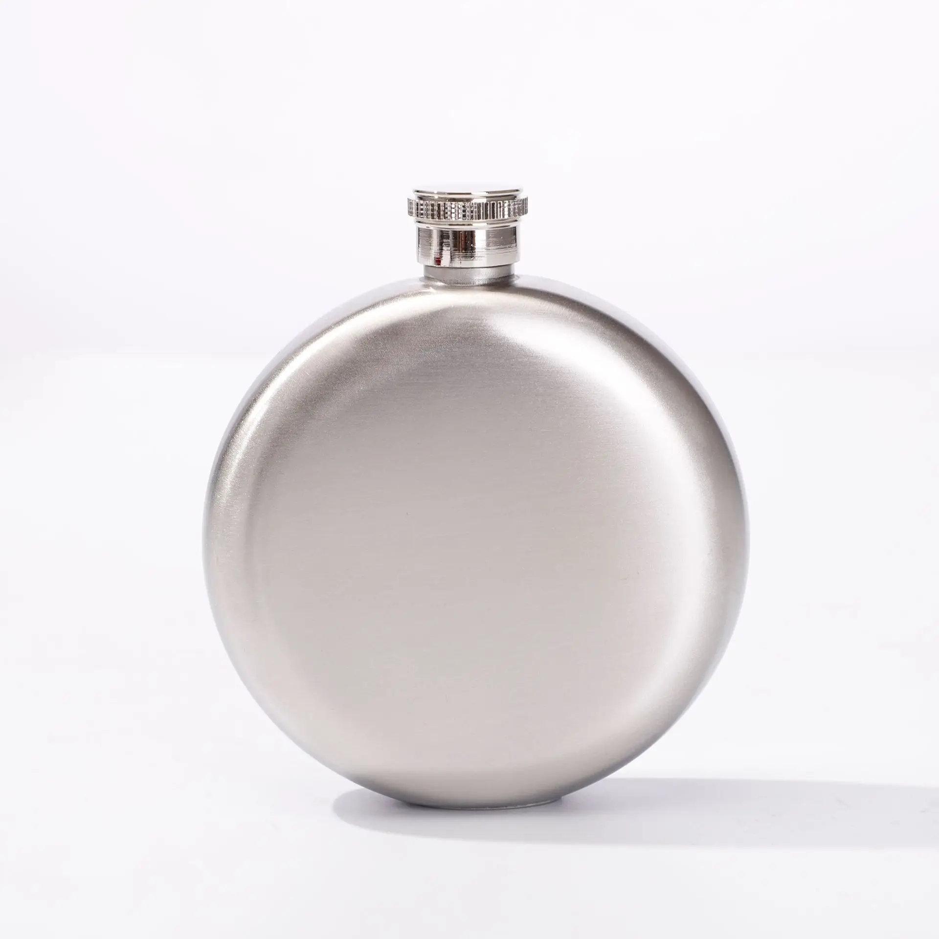 Stainless Steel Hip Flask Portable 5oz 8oz Outdoor Round Wine Pot ...