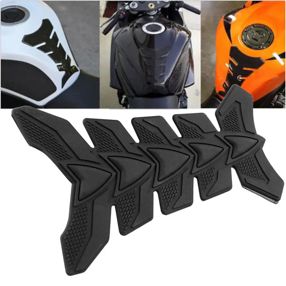 Fuel Tank Sticke Motorcycle Rubber Effect Protector Cover Car Universal ...