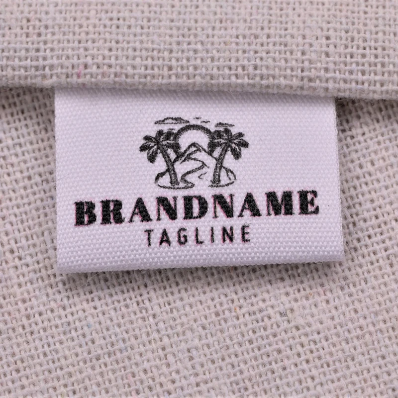 10-100-pcs-Custom-Clothing-Labels-Personalized-Brand-Organic-Cotton ...