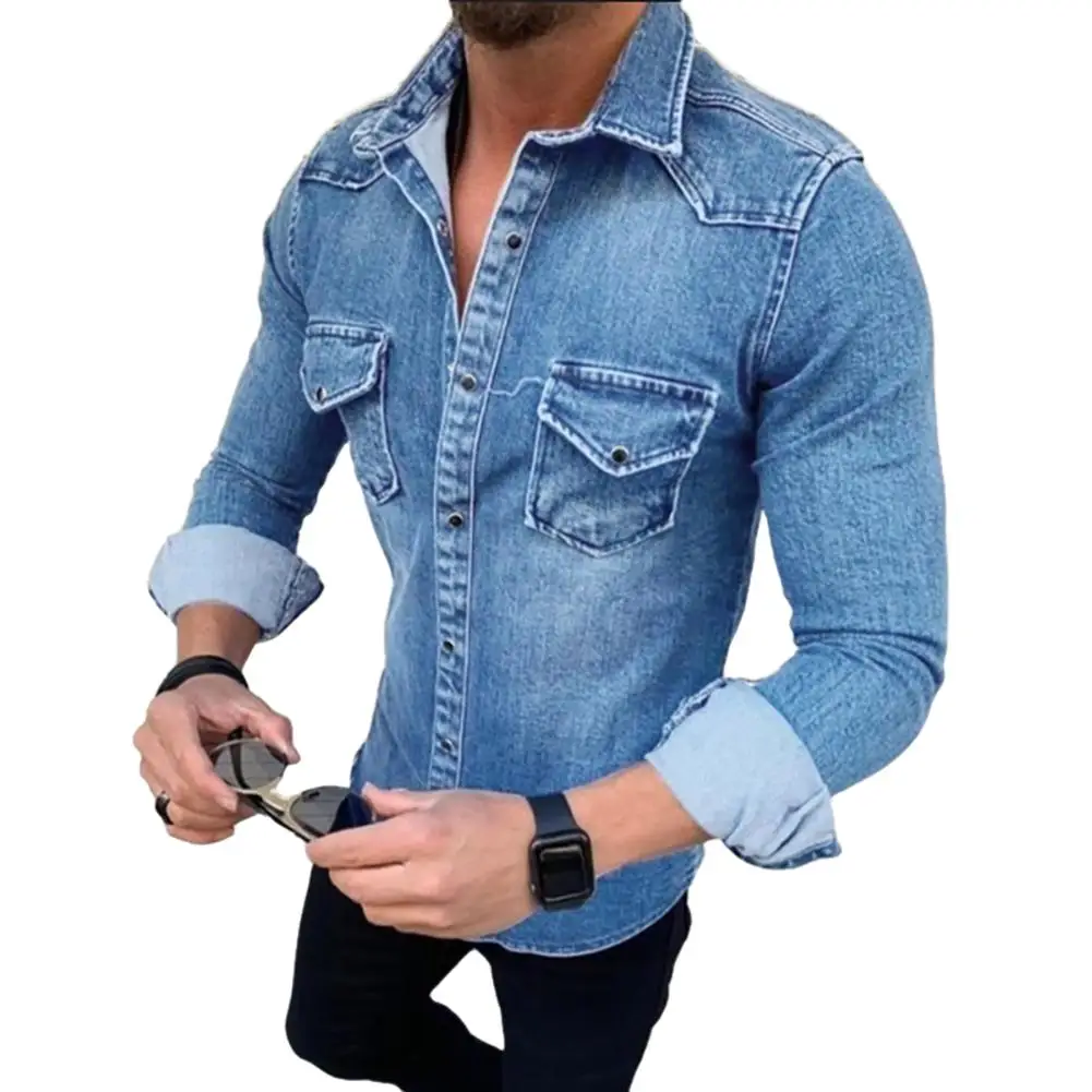Denim Shirt With Jeans Men