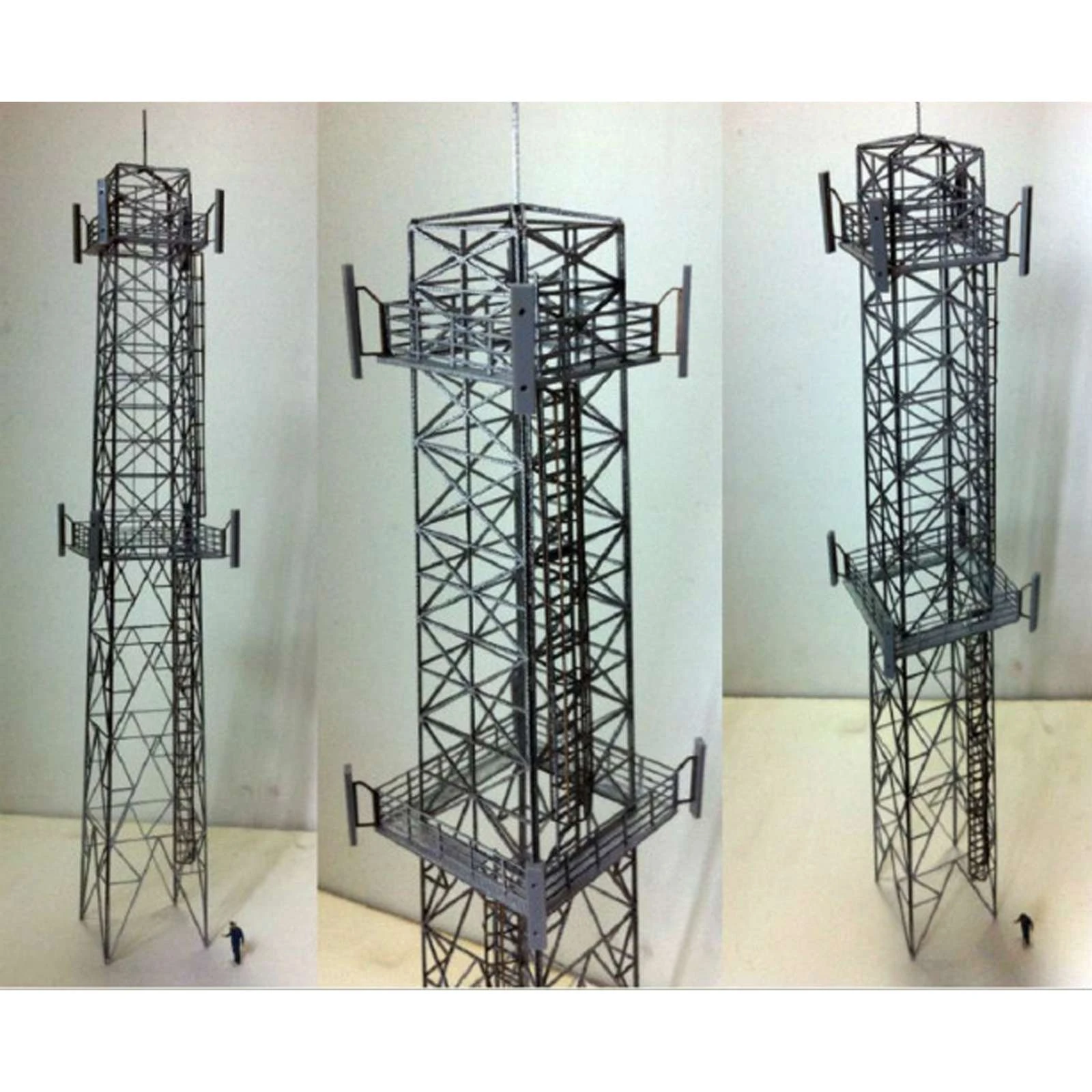 1:87 Ho Scale Model Train Railway Communication Tower Sand Table ...