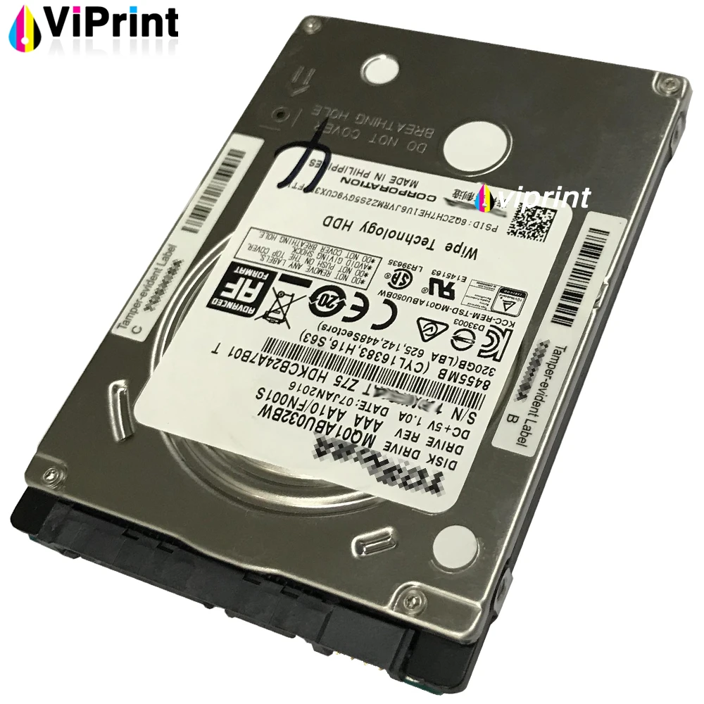 Wipe Technology HDD 320G Hard DISK DRIVE For Toshiba 257 307 357 457 ...