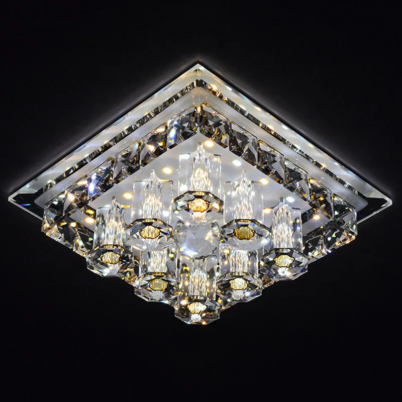 12W-Modern-LED-Crystal-Ceiling-Lights-entranceway-hallway-Aisle ...