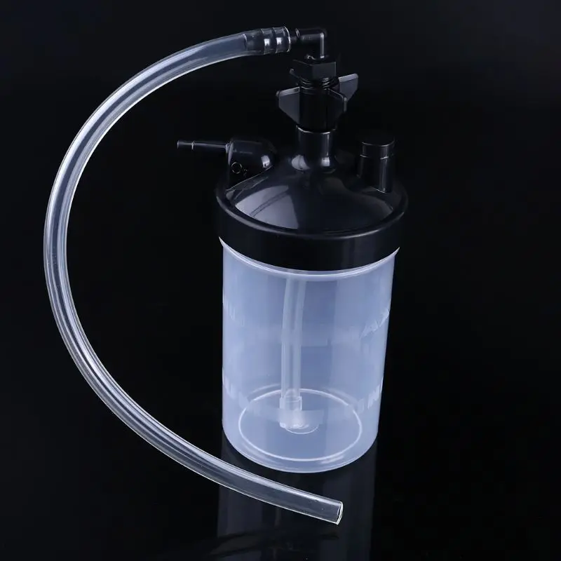 Oxygen Bubbler Bottle - Humidity Humidifier Water Bottle and Tubing ...