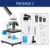 Zoom 2000x Biological Hd Microscope +13pcs Accessories+ Electronic ...