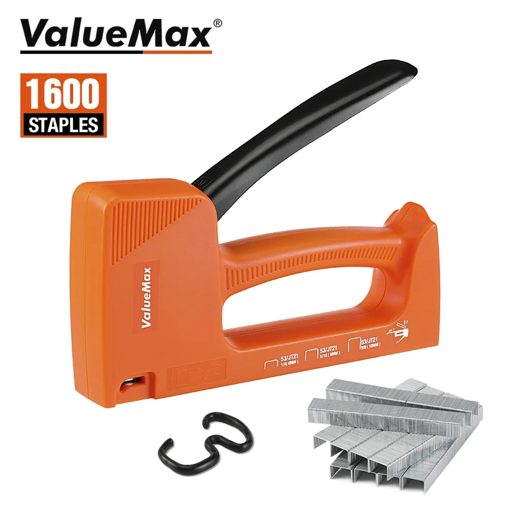 ValueMax-Light-Duty-Staple-Gun-Manual-Stapler-Hand-Tool-Nail-Gun ...
