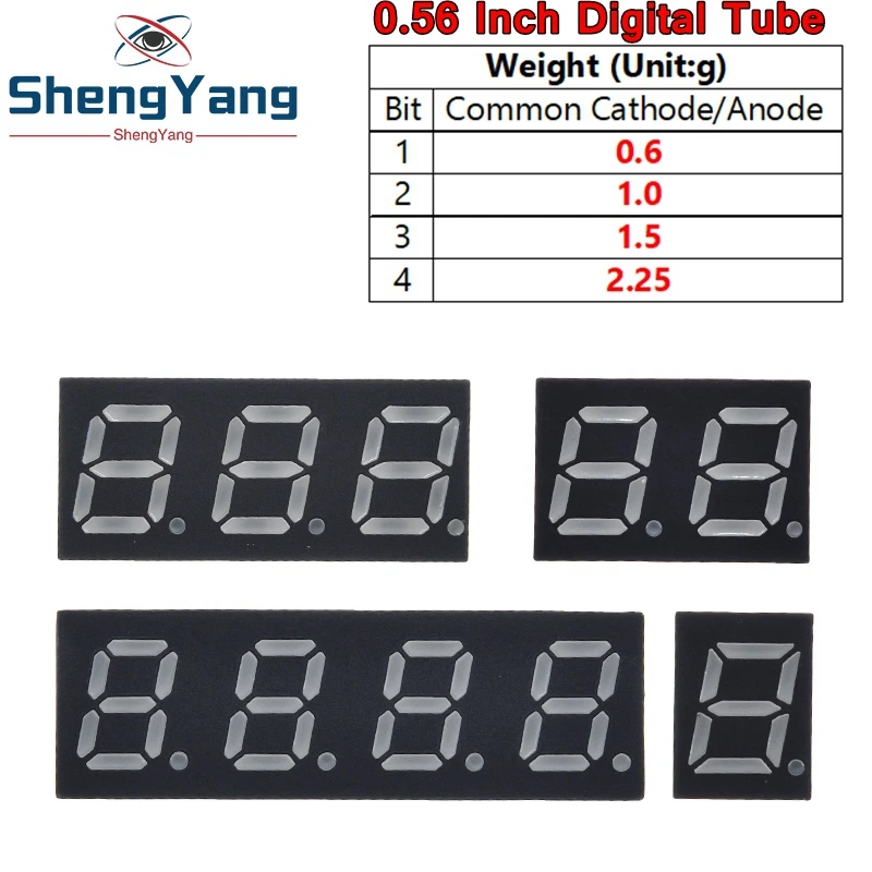 TZT-0-28-Inch-Digital-Tube-LED-Display-1Bit-2Bit-3Bit-4Bit-Display ...