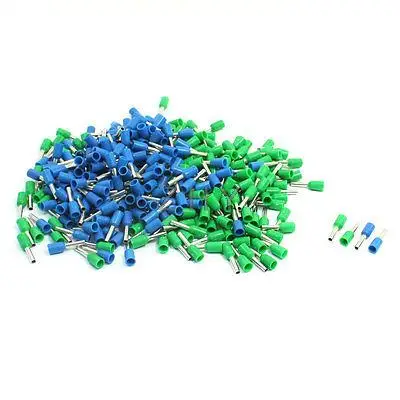 16 awg 케이블 e1508 2mm od 사전 절연 페룰 터미널 파란색 녹색 380 pcs|커넥터| - AliExpress