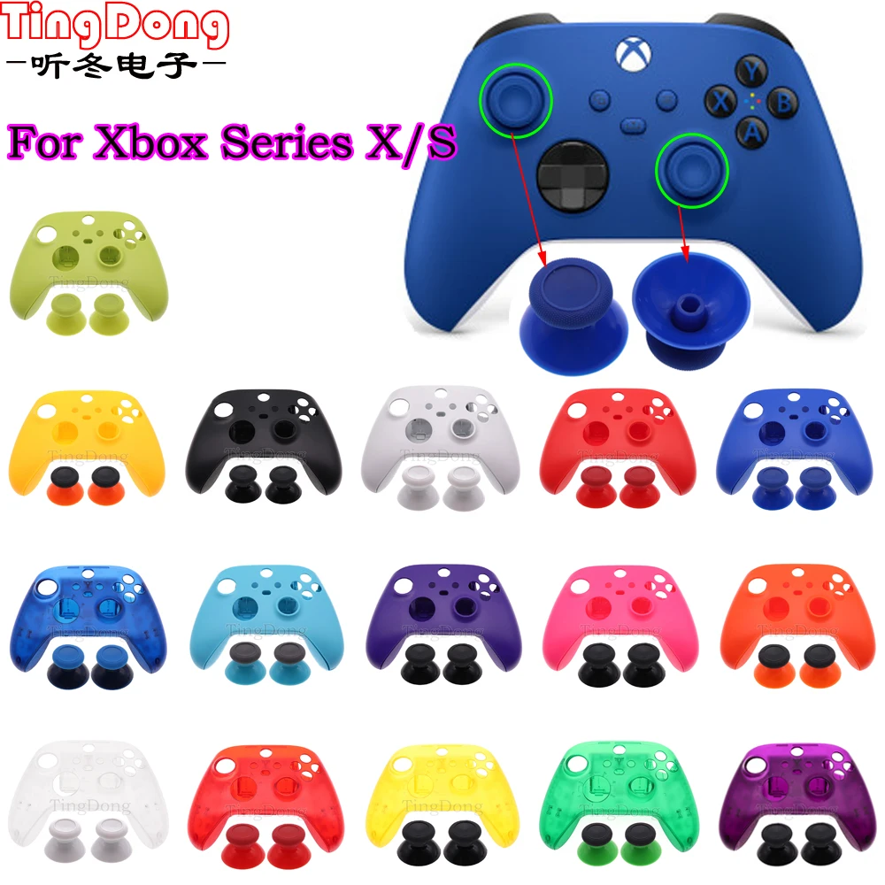 For Xbox Series X S Cover Replacement Faceplate Housing Shell + 3d ...