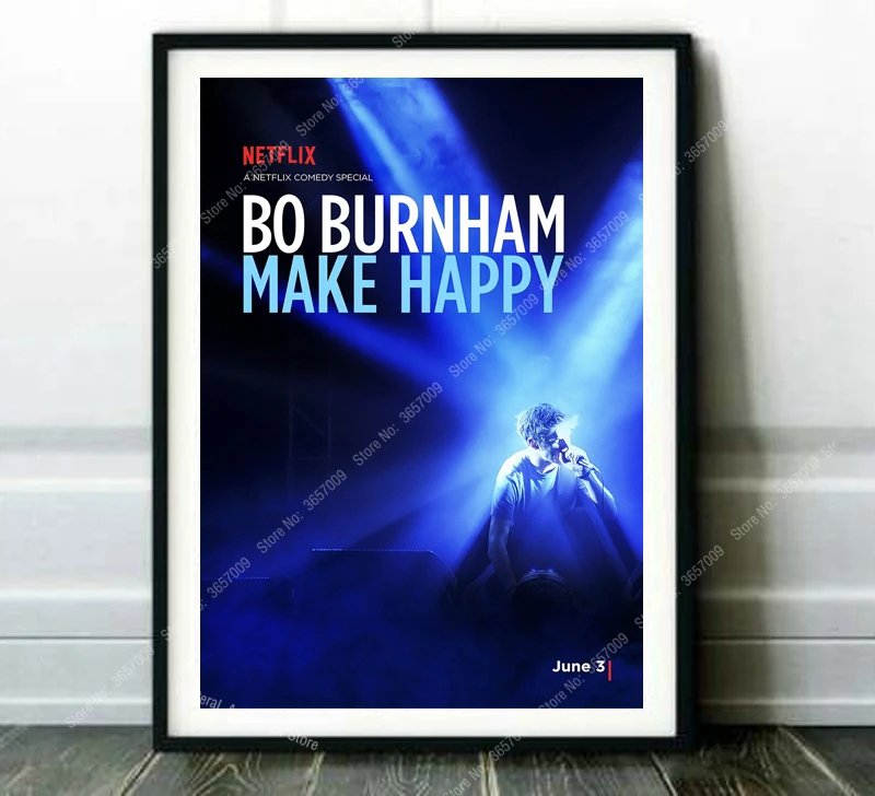 Digital Prints Prints Bo Burnham Inside 2021 Canvas MOVIE Poster Art ...