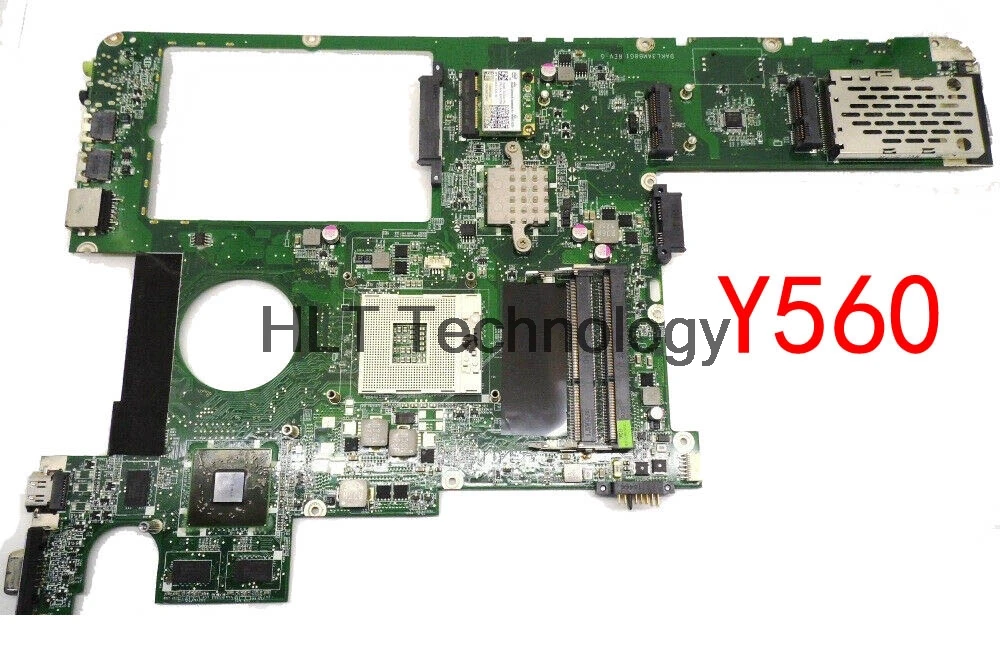 Laptop Motherboard for Lenovo y560 DAKL3AMB8G1 DAKL3AMB8D0 DAKL3AMB8E0 HM55 DDR3 HD5650 1GB ...