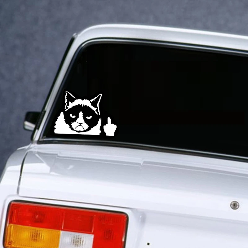 Grumpy Cat Car Stickers