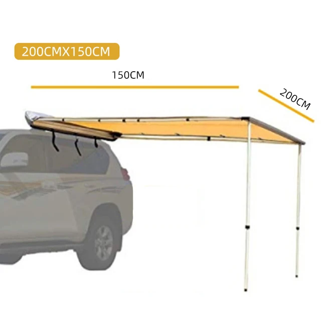 GRNTAMN Roof Rack 4x4 Awning 6.5' Side Wall Extension, for Car/SUV ...
