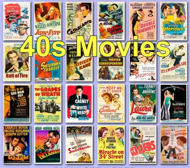 1940s Movie Posters
