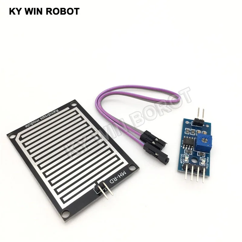 1set/lot Snow/raindrops Detection Sensor Module Rain Weather Module ...