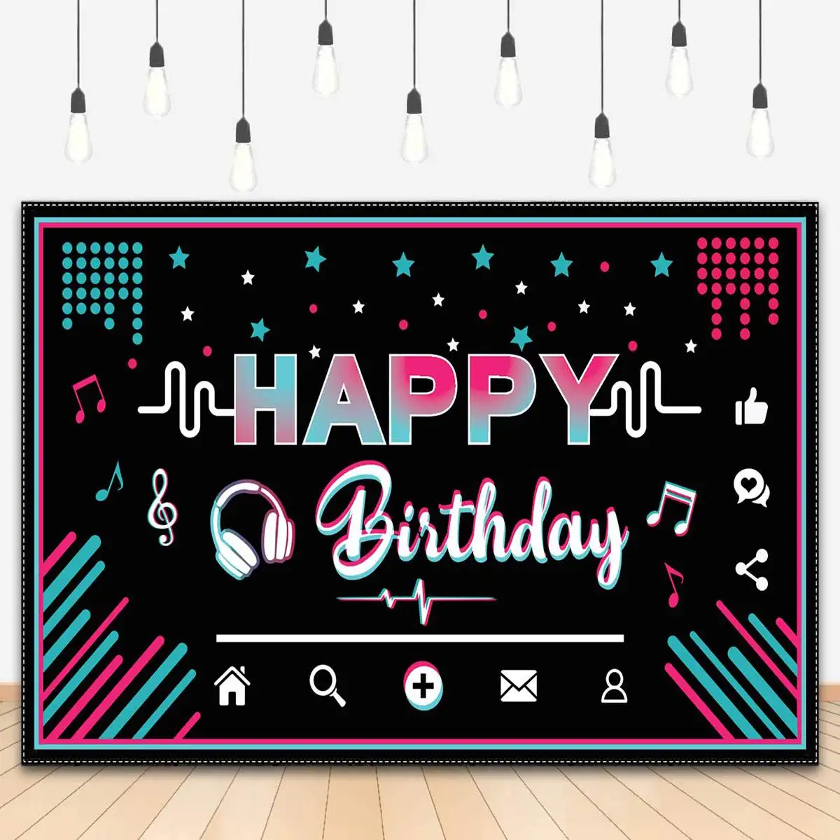 Music Birthday Background Wallpaper