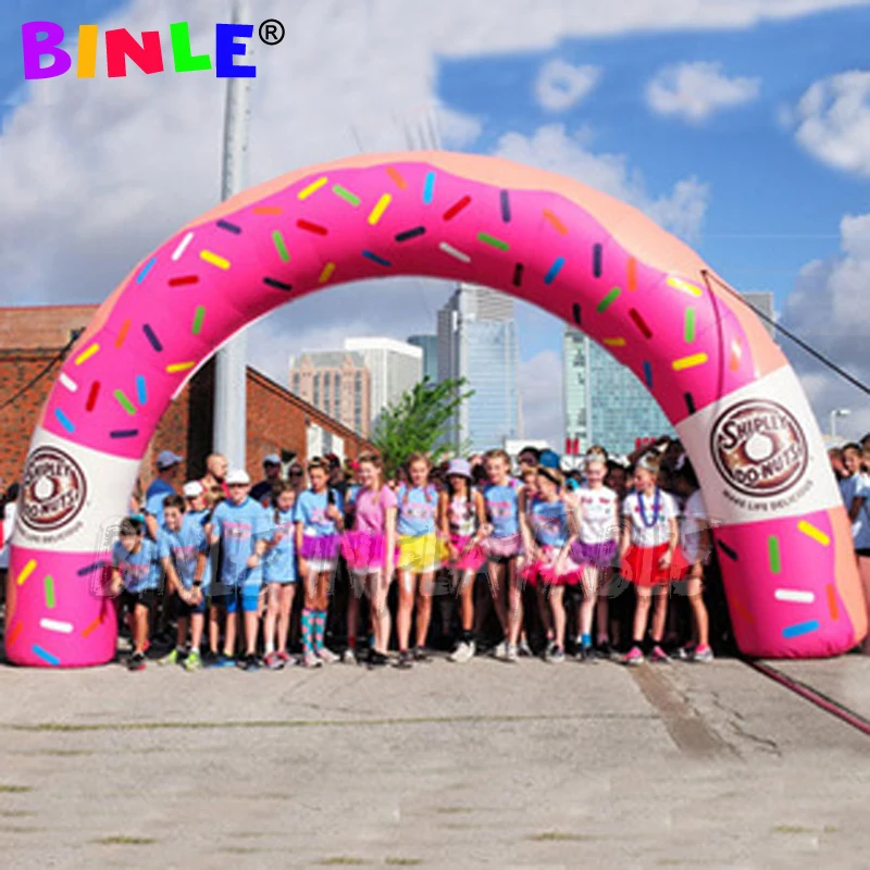 Full-Printing-inflatable-Candy-arch-with-logo-for-advertising-event ...