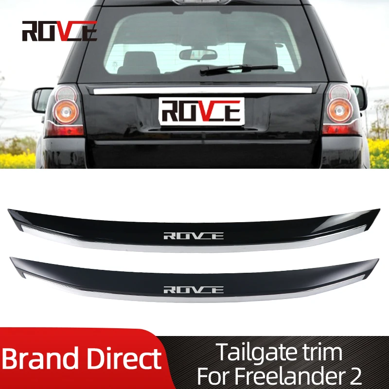 ROVCE Rear Trunk Lid Tailgate Molding Trim For Freelander 2 LR2 L319 ...
