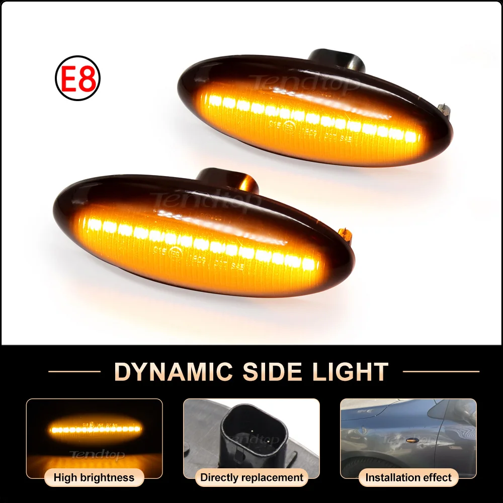 Car-LED-Sequential-Blinker-Light-Dynamic-Turn-Siganl-Lamp-For-Toyota ...
