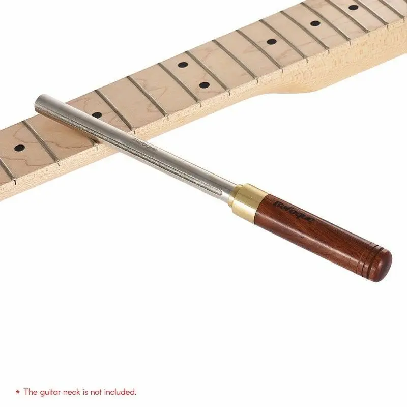 Guitar Fret Tools 3 Size Edges Wooden Handle Guitar Polishing Tools ...