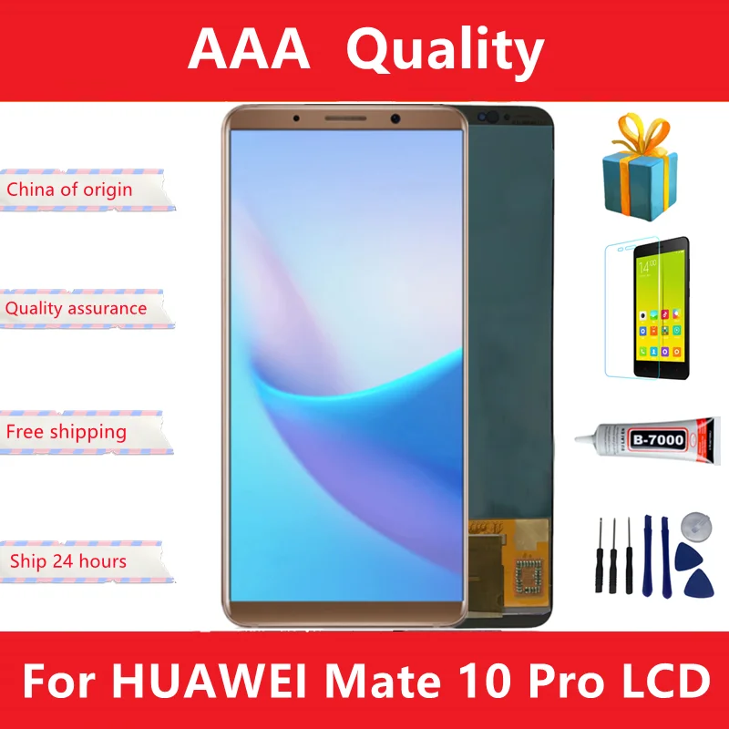 ORIGINAL Display For Huawei Mate 10 Pro LCD Touch Screen Digitizer Assembly For Huawei Mate10 ...