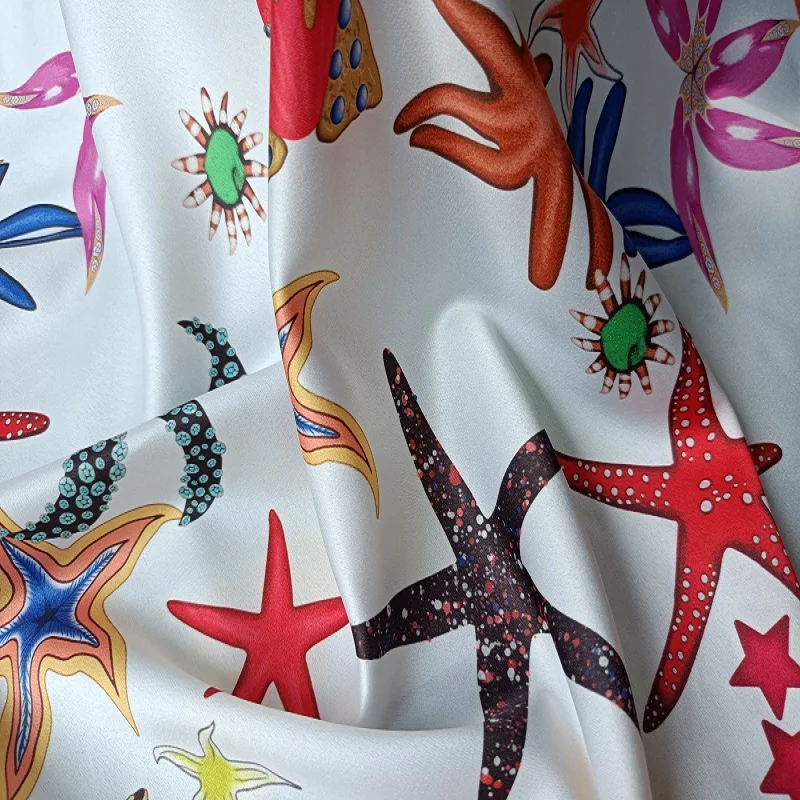 Seashell Pattern Fabric