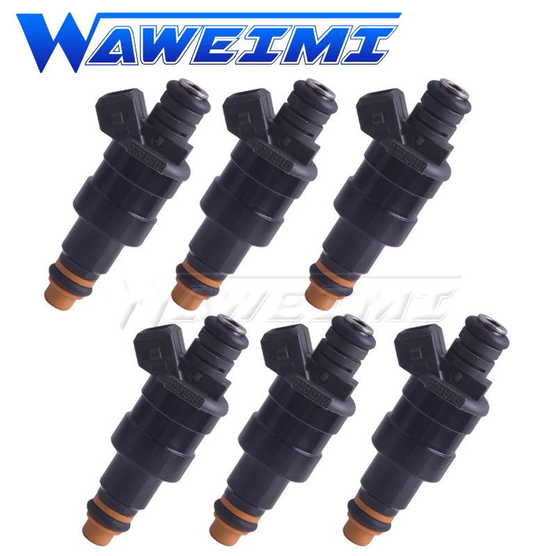WAWEIMI 6x OEM 0280150158 Fuel Injector For PORSCHE 911 SC Carrera 3.2 ...