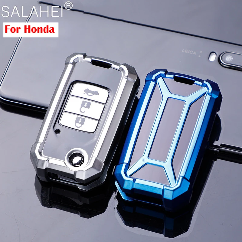 ใหม่ TPU รถ Key Case สำหรับ Honda Civic CR V HR V Accord หยก Crider ...
