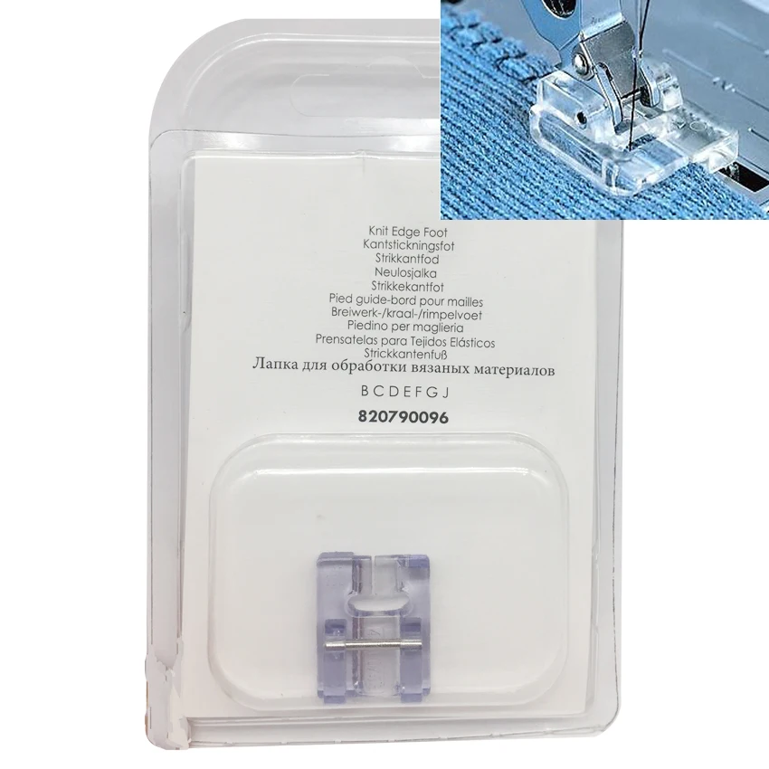 Knit Edge Foot #820790096 For Pfaff creative 2124, classicstyle 2023 ...