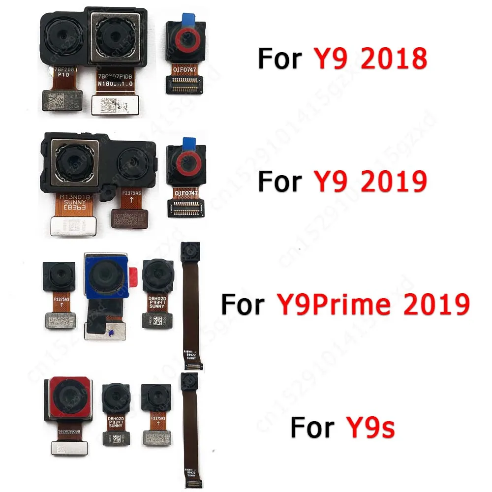 Front Back Camera For Huawei Y9s Y9 Prime 2019 2018 Rear Small Frontal ...