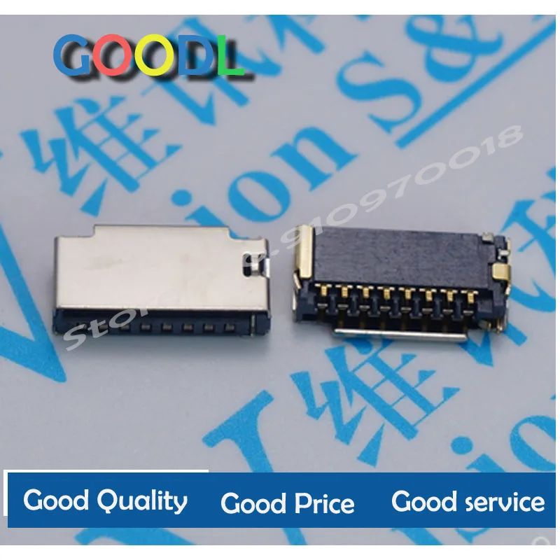 10PCS/LOT Mini TF Card Socket Short Body Card Socket MICRO SD Card ...