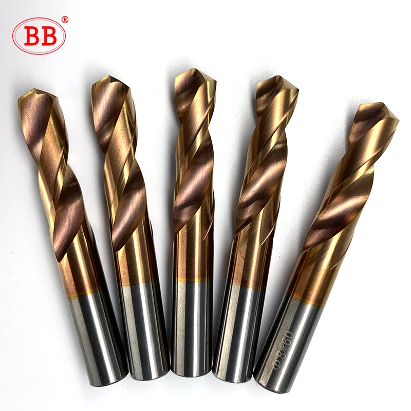 Bb Solid Carbide Twist Drill 5 To 10.5mm With Parallel Shank General ...