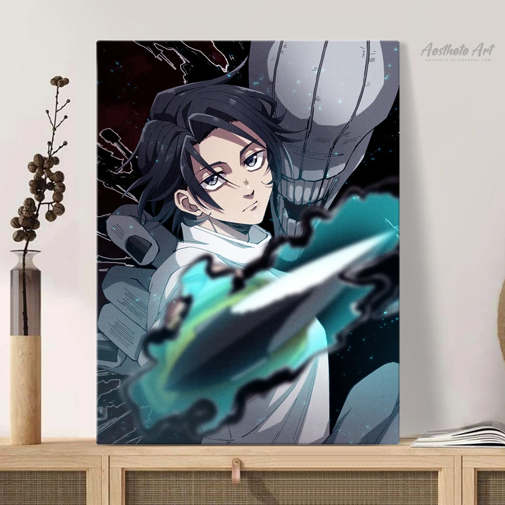 Yuta Okkotsu Jujutsu Kaisen Anime Decoration Home Decor Canvas Painting ...