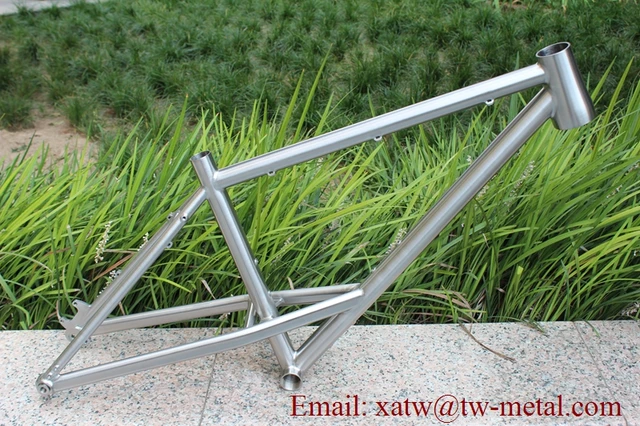 Titanium Road Bicycle Frame 700c Titanium Road Bike Frame 52cm Ti Road ...