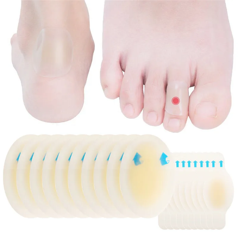 10Pcs-Blister-Bandages-Waterproof-Hydrocolloid-Plaster-Adhesive-Anti ...