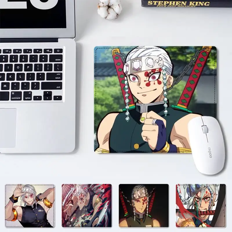 Brand Demon Slayer Tengen Uzui Mouse Pad Small Pads Family Laptop Gamer ...