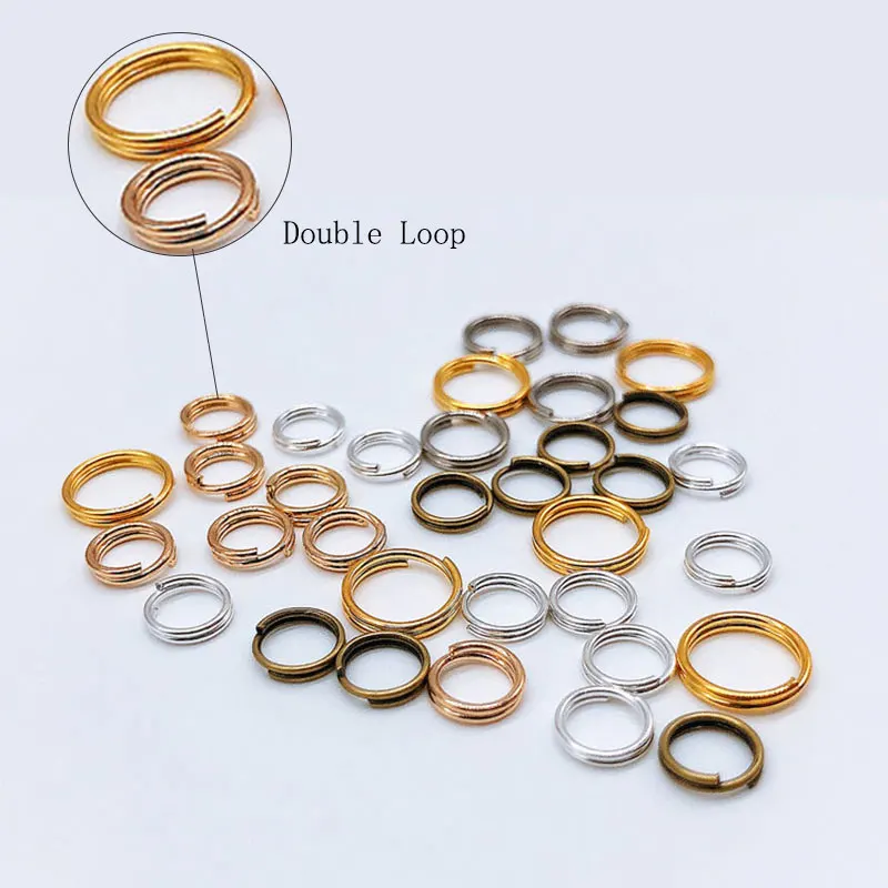 200pcs-5-6-8-10mm-Open-Jump-Rings-Bulk-Lot-Double-Loop-for-Jewelry ...