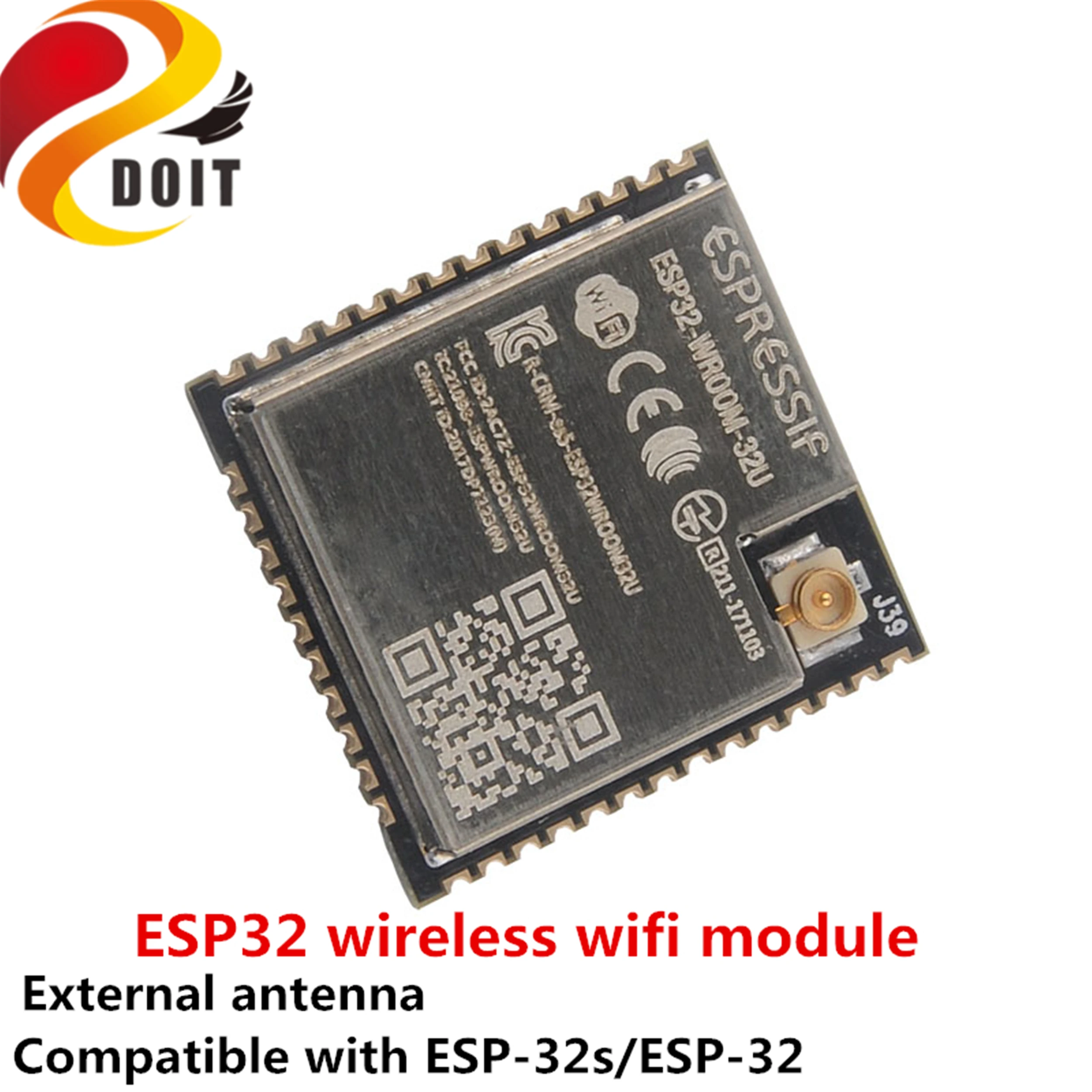 SZDOIT-ESP-WROOM-32U-Wireless-Wifi-Module-External-Antenna-Original ...