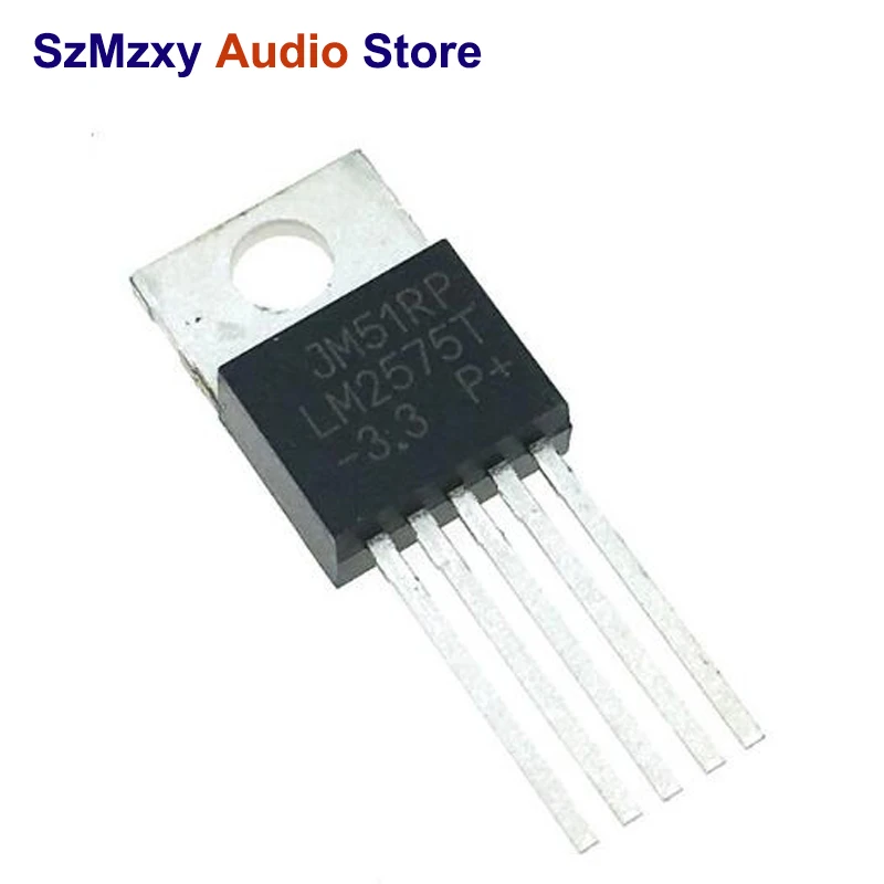 Piezas LM2575T LM2575 2575 3,3 V 5V 12V ADJ, nuevo, 10 LM2575T 3.3|Reguladores y estabilizadores ...