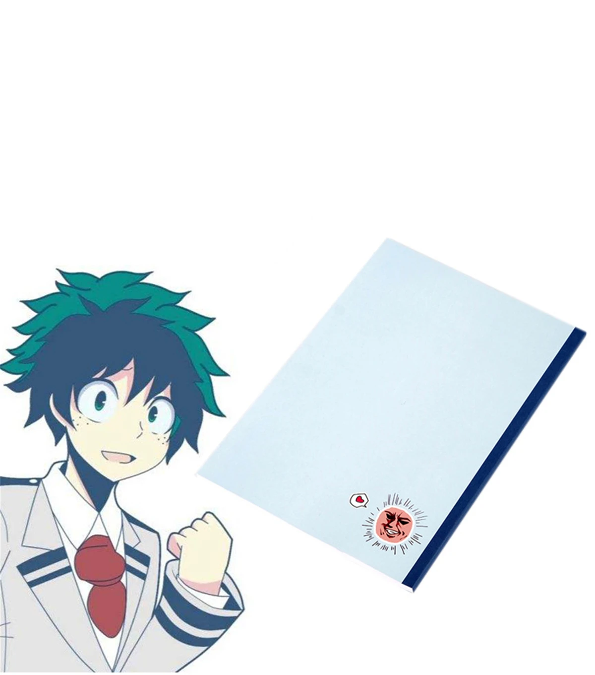 Anime My Boku no Hero Academia Midoriya Izuku Hero Analysis Notebook ...