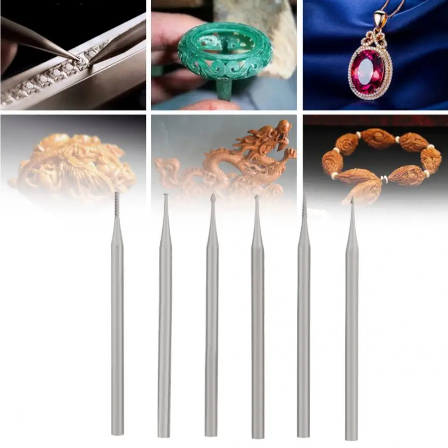 Professional Miniature Drill Needle Engraving Milling Cutter Carving ...
