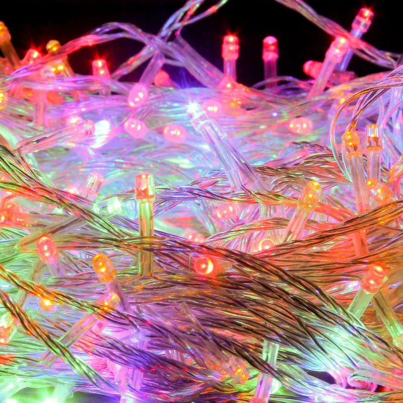 1/2/3/4/5m LED Garland String Lights Christmas Tree Wedding Street ...