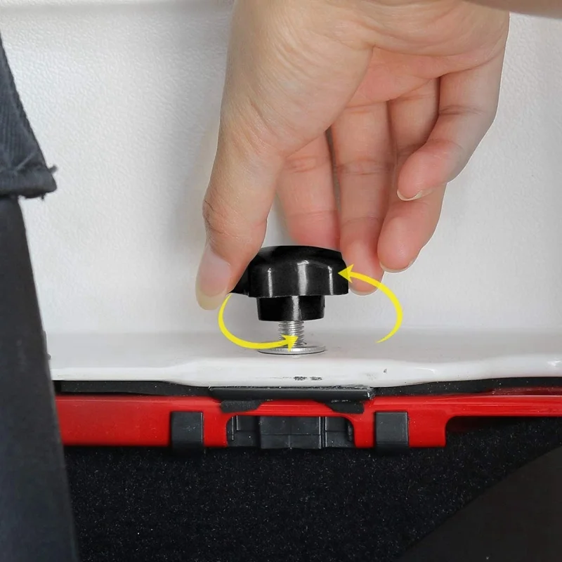 8 Hardtop Quick Removal Bolts Thumb Screws and 8 D Ring Tie Down ...