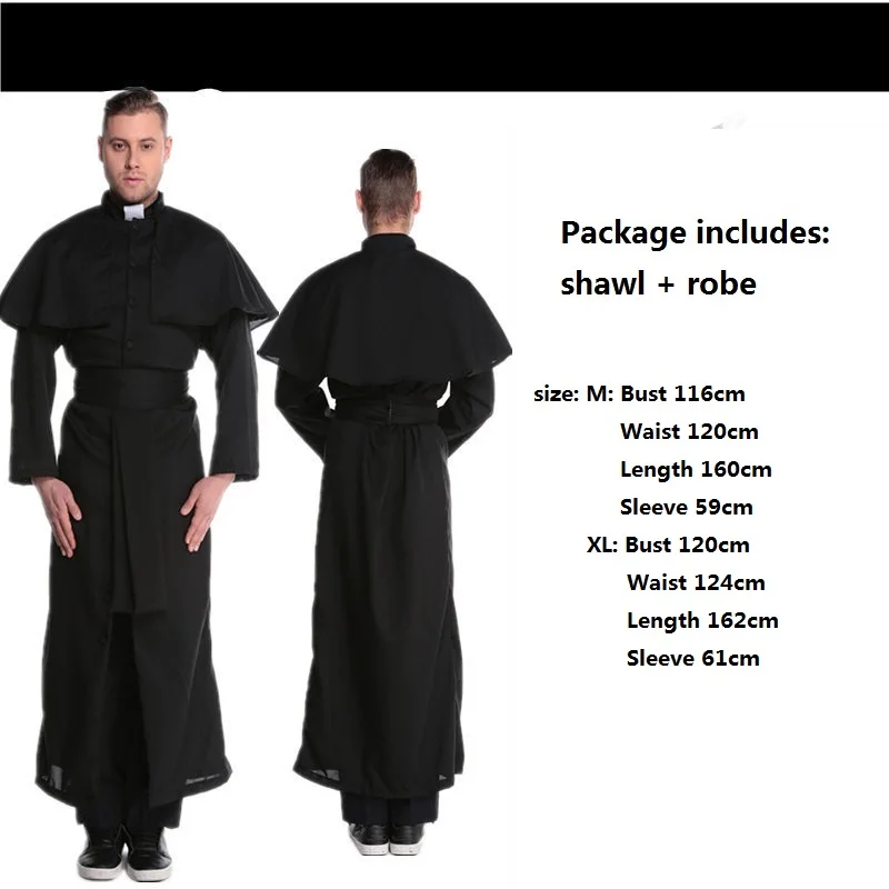 Jesus Christ Nun Dress Costume Cosplay - AllCosplay.com