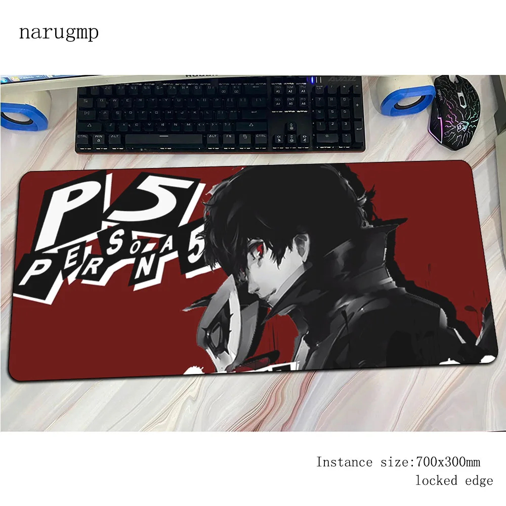 persona 5 mats 900x400x3mm Aestheticism gaming mouse pad big keyboard ...