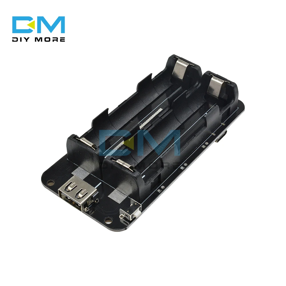2 전압 18650 리튬 배터리 실드 V8 모바일 전원 확장 보드 모듈 Arduino Esp32 Esp8266 용 5v3a 3v1a 마이크로 Usb반도체 집적회로