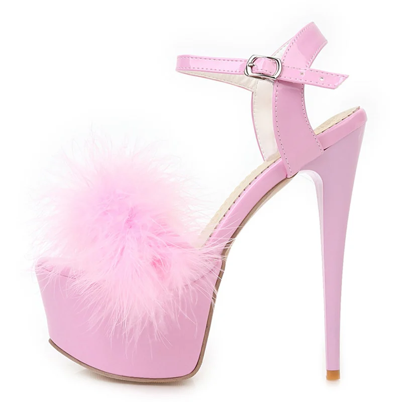 Summer Gladiator Sandals Women Platform High Heels Ladies Party Shoes ...