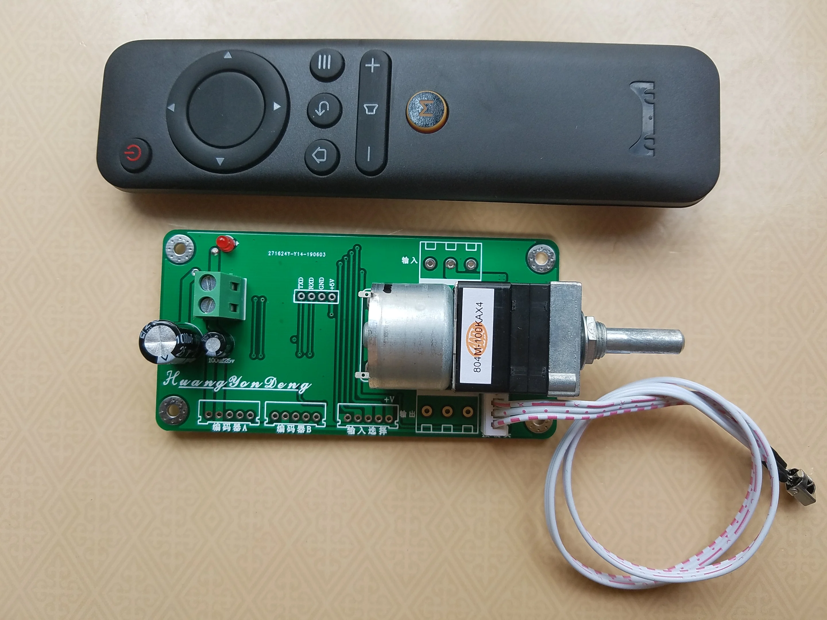 ALPS Electric Motor Potentiometer Remote Control Volume Control Board ...