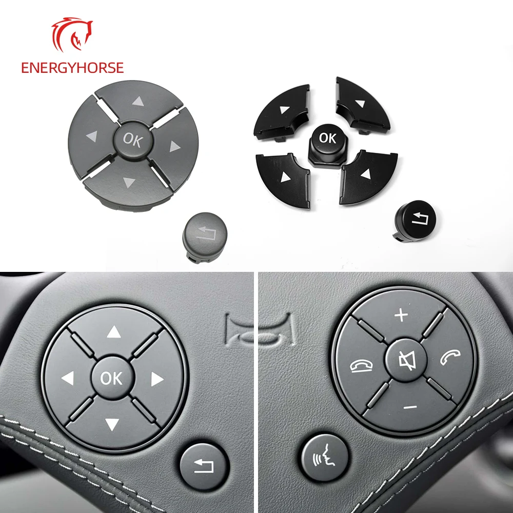 For Mercedes S Class Steering Wheel Switch Control Buttons Car Multi ...